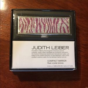 Judith Leiber | Jewelry | Neiman Marcus Compact Mirror W Real Stones ...